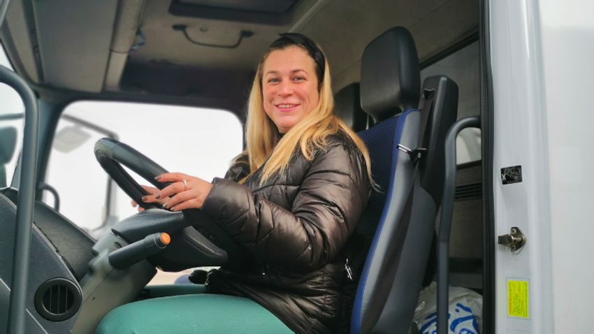 FEOL - Aliglátóként teherautót is vezetett már Lengyel Zsófia