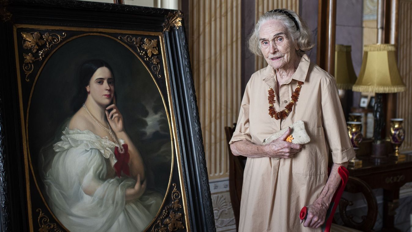 Az iszkaszentgyörgyi kastély egyik utolsó lakója