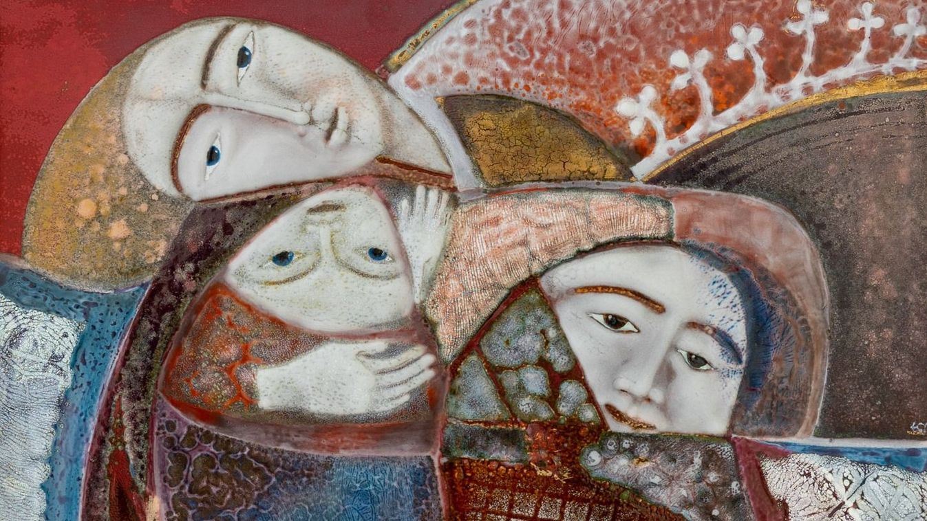 Csodás tűzzománc munkákkal készülnek az alkotók a kápolnásnyéki megnyitóra