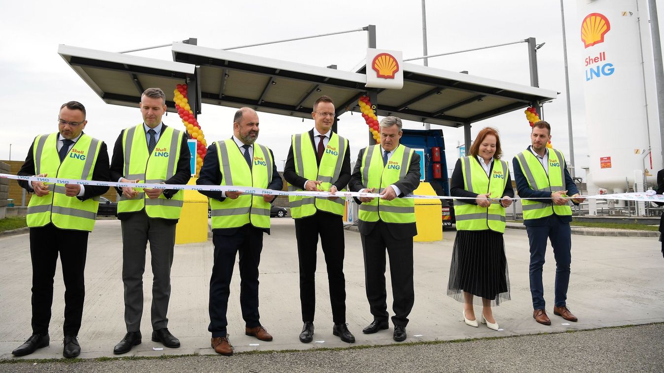 FEOL - A régióban elsőként Magyarországon nyitott a Shell LNG-töltőállomást
