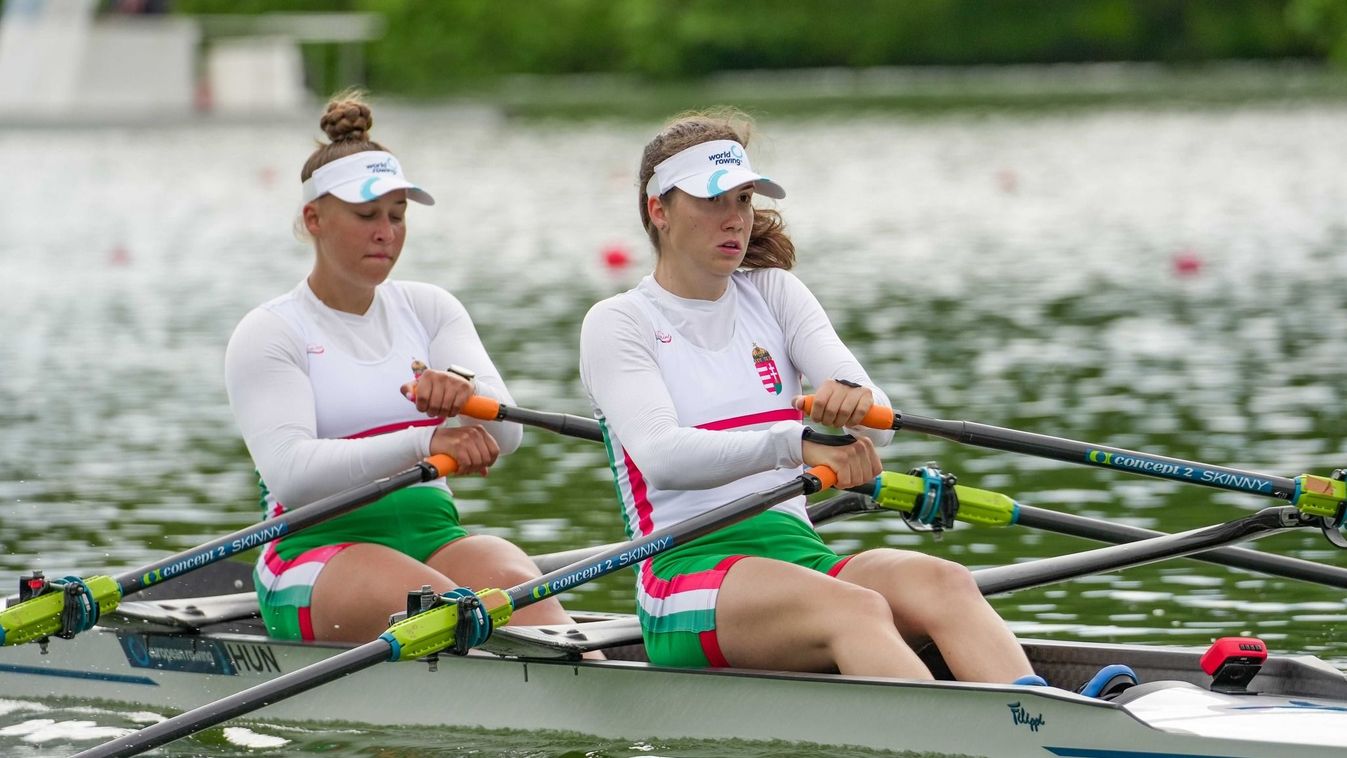 Nagy Zsófia a Velencei-tavi evezős az Ifjúsági Eb-n bizonyított