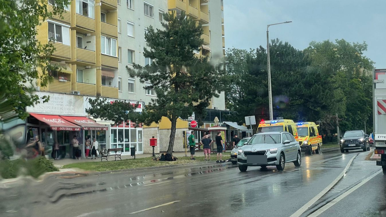 Baleset történt a Budai úton