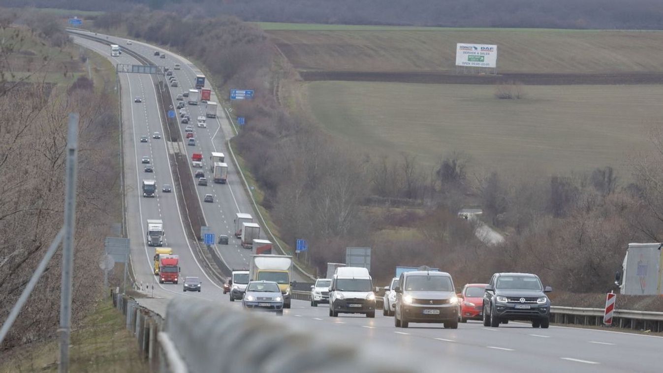 M1-es autópálya: ha erre nem figyelsz Tatánál, megszívod