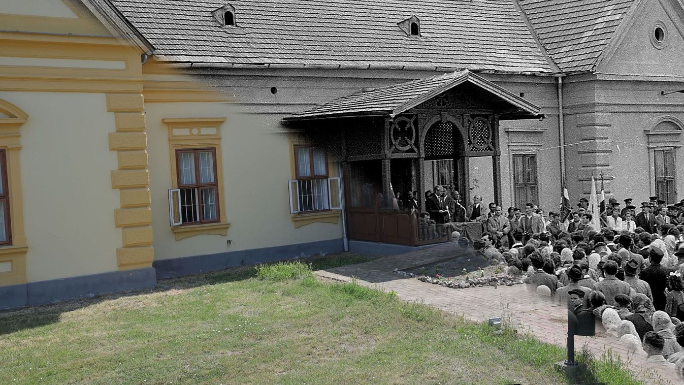 Akkor és most – a cecei Csók István emlékmúzeum épülete (galériával)