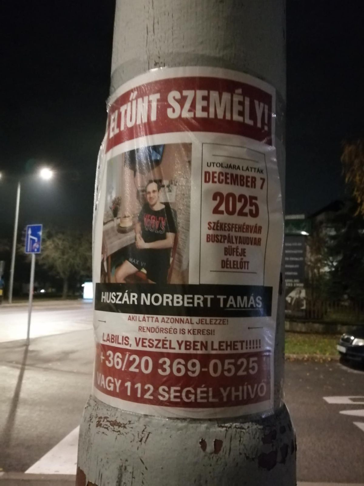 Huszár Norbert Tamás eltűnése: megszólalt a testvére