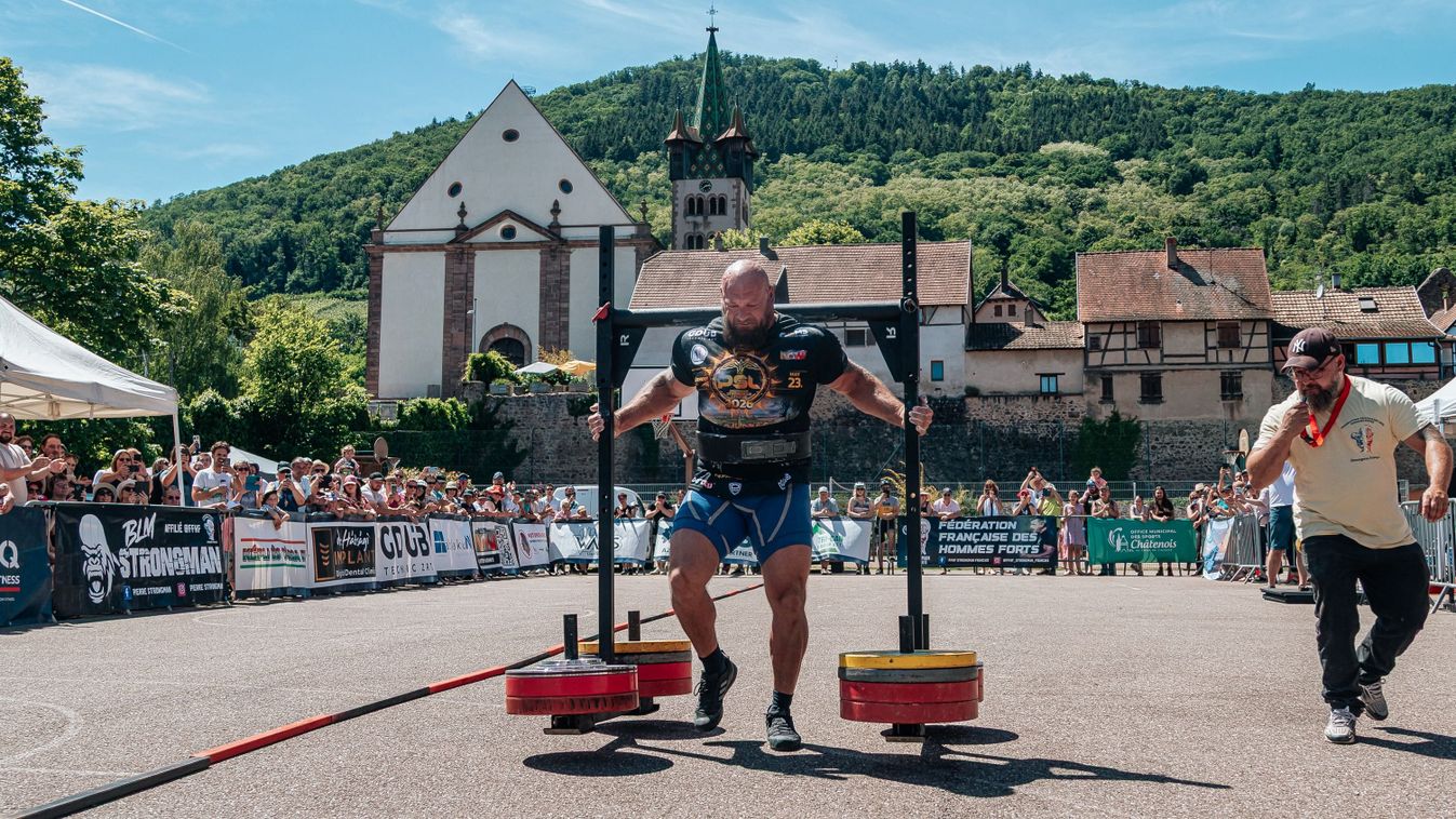Premium Strongman League: eszméletét vesztette az egyik versenyző (fotó)