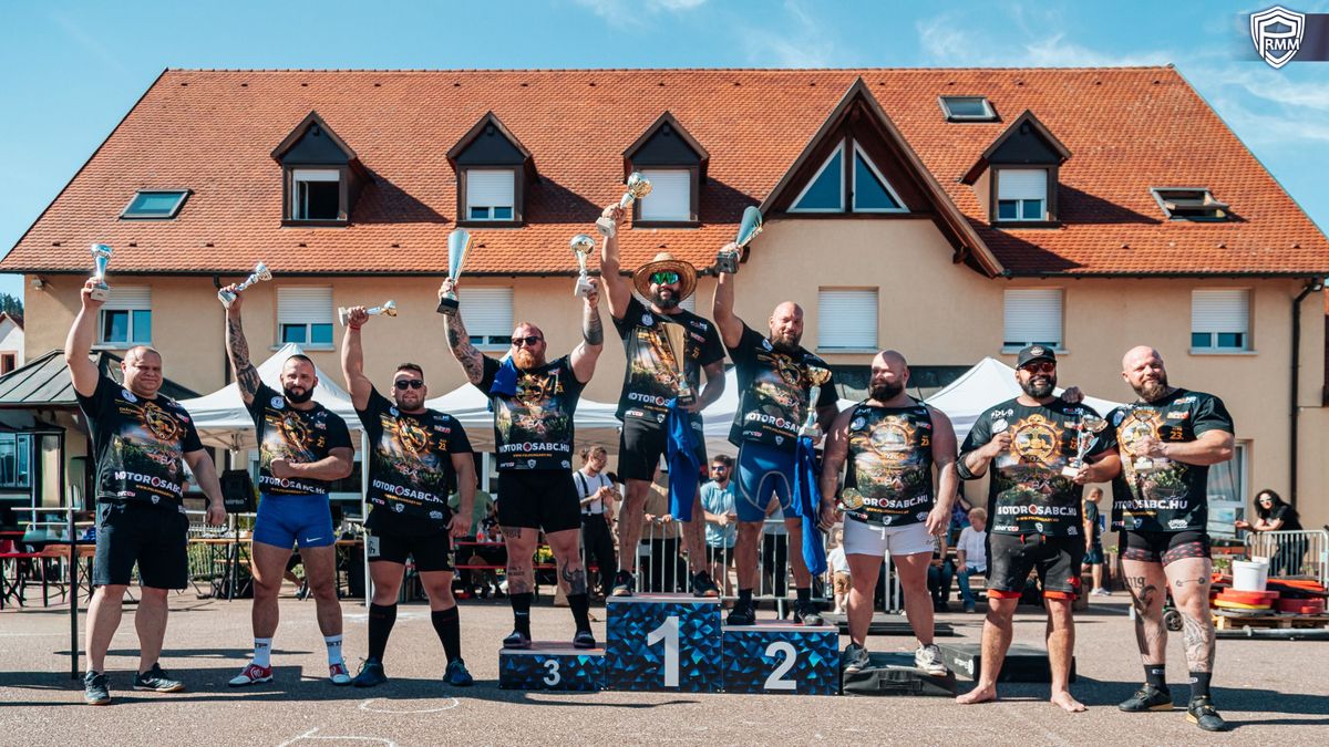 Premium Strongman League: eszméletét vesztette az egyik versenyző (fotó)